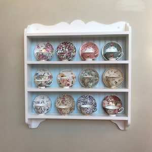 Teacup Shelf, Teacup Display, Teacup Collection, Artisan Furniture ...