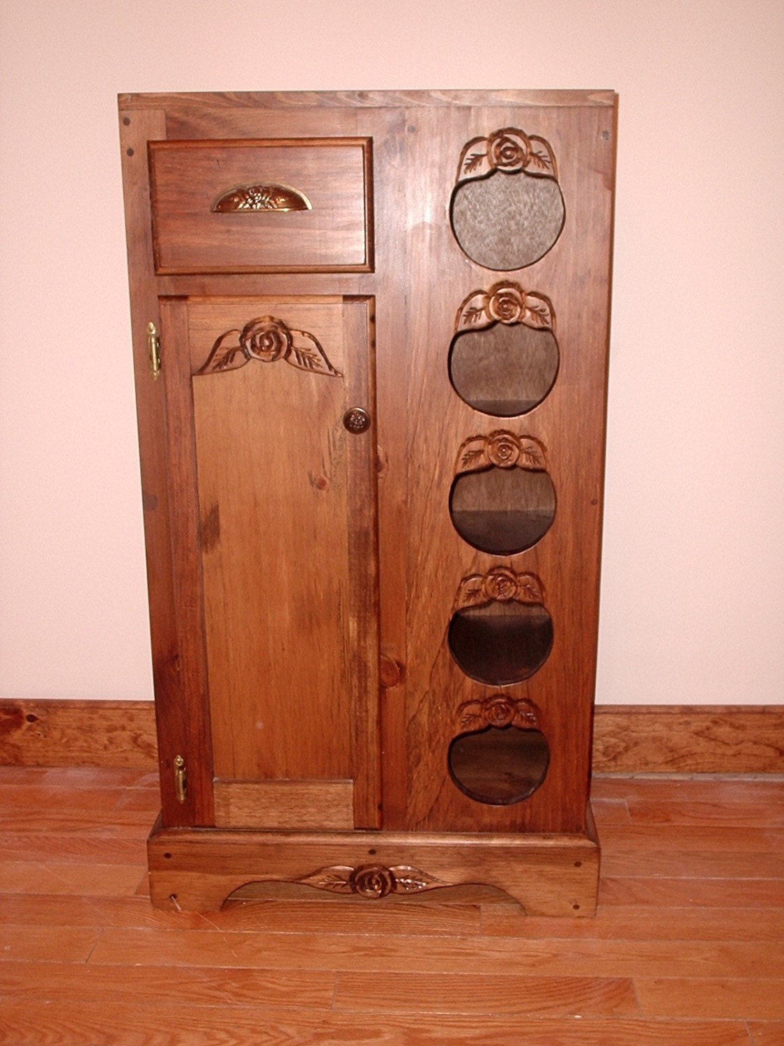 Wine Cabinet Wine Rack Wine Cupboard Wine Storage With - Etsy