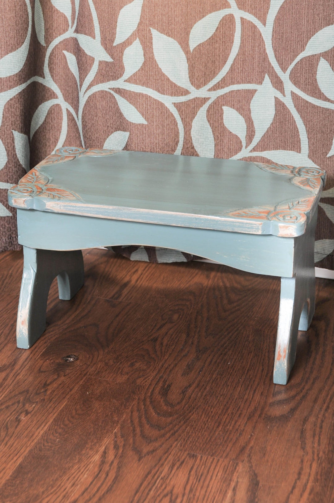 Little Rose Bench, Stepping Stool, Childrens Stool, Small Bench ...