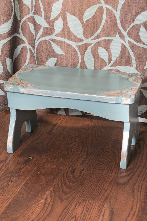 Little Rose Bench Stepping Stool Childrens Stool Small - Etsy