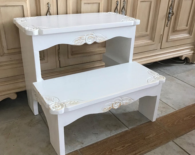 Stepping Stool, Step Bench, Stair Bench, Ladder Bench, Bed Bench ...