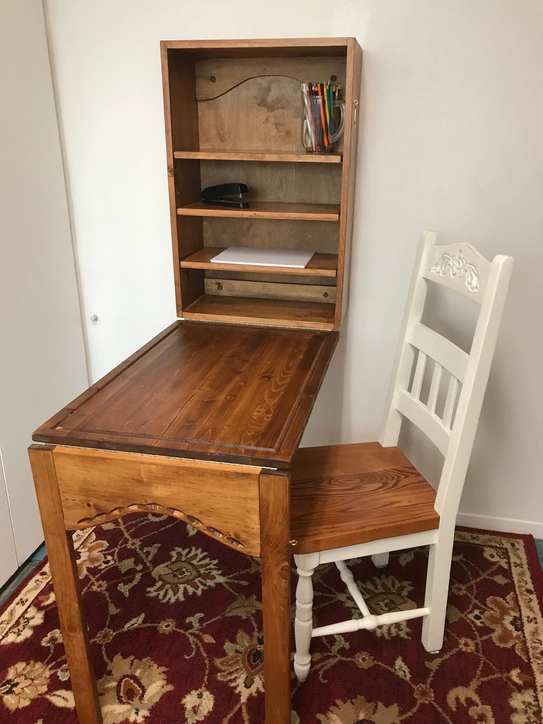 Drop-down Desk or Table, Great for the Laundry Room, Dorm, Tiny Home ...