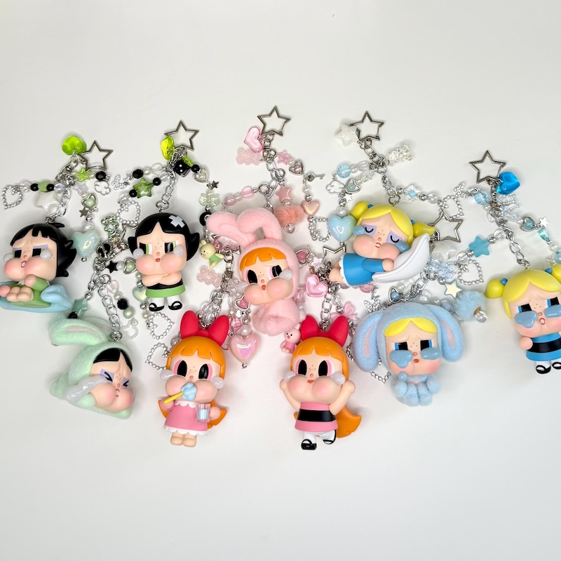 Powerpuff Girls Keychain - Etsy