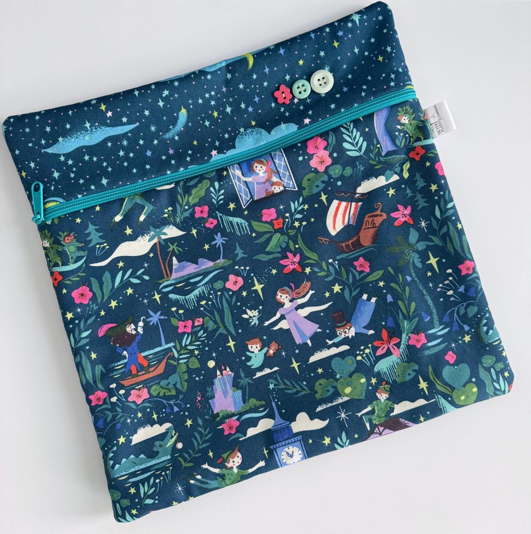 Peter Pan Neverland Cross Stitch Project Bag With Free Ort Container - Etsy