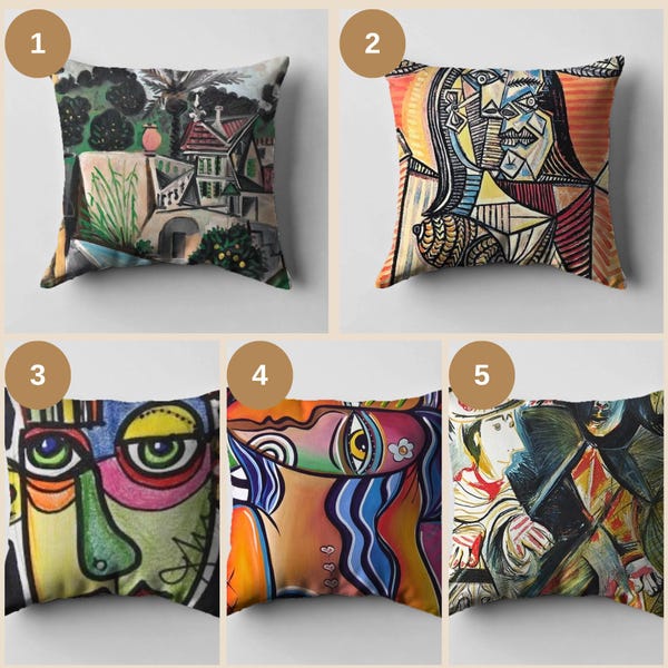 Picasso Pillow - Etsy Australia