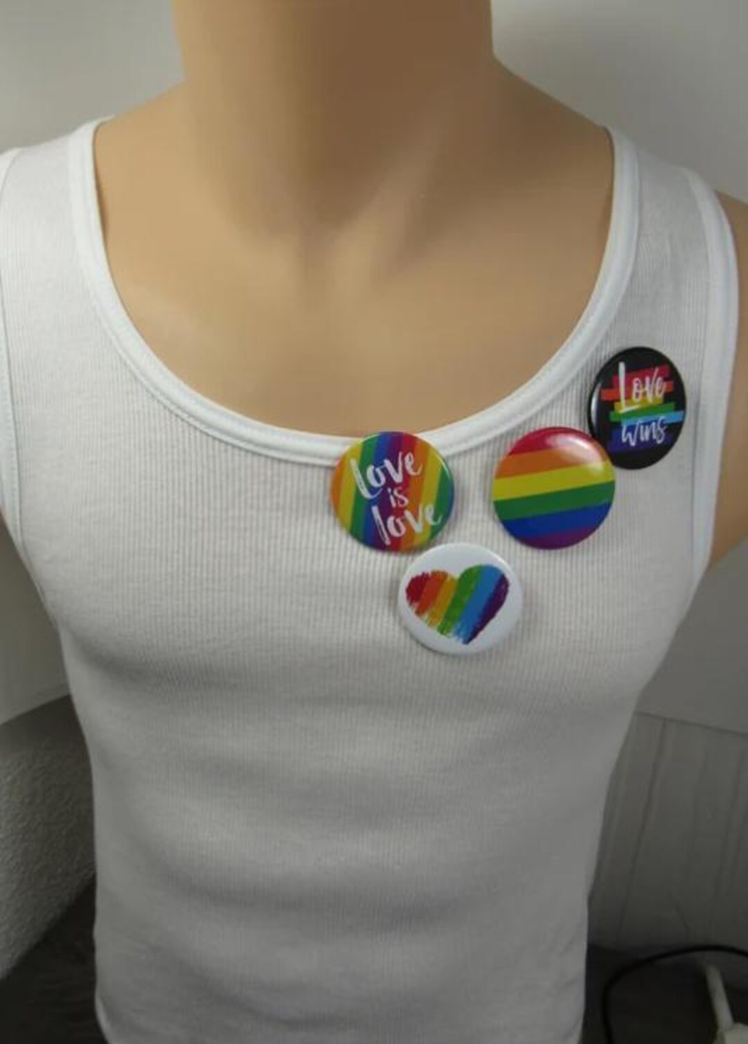 T-shirt Pin Button - Etsy