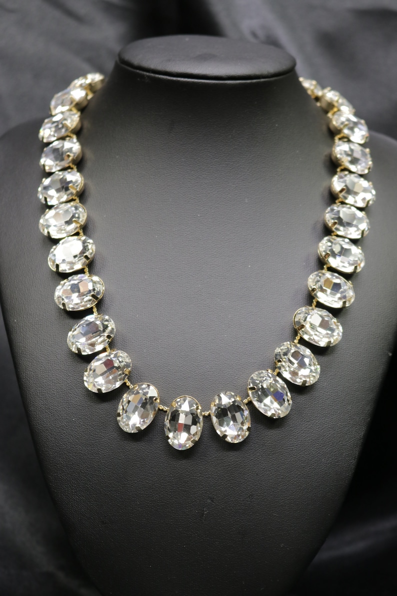 Anna Wintour Necklace Georgian Paste Riviere Collet Vintage Choker ...