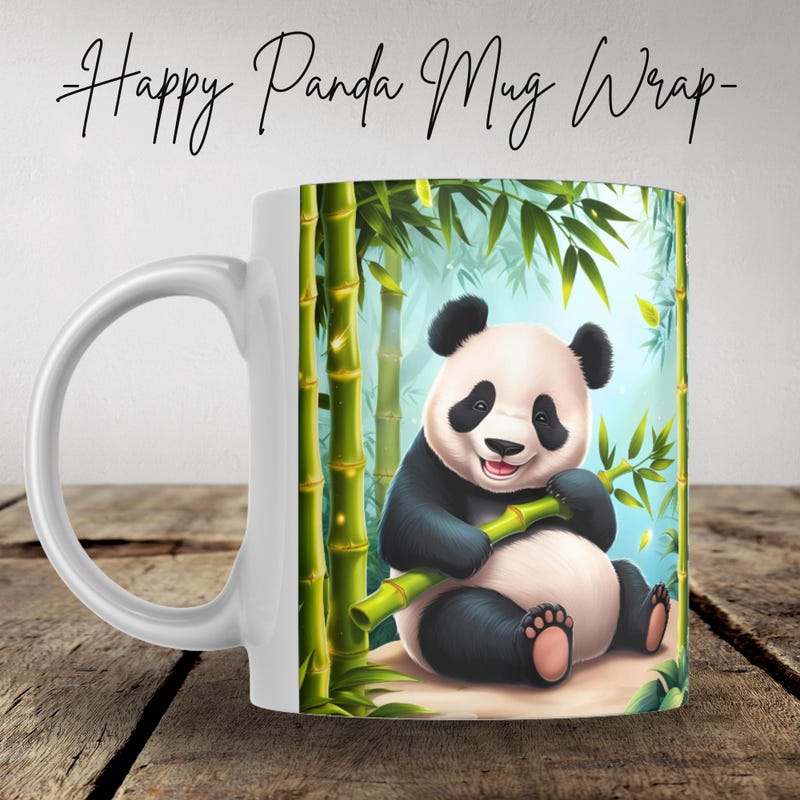 Panda Mug - Etsy