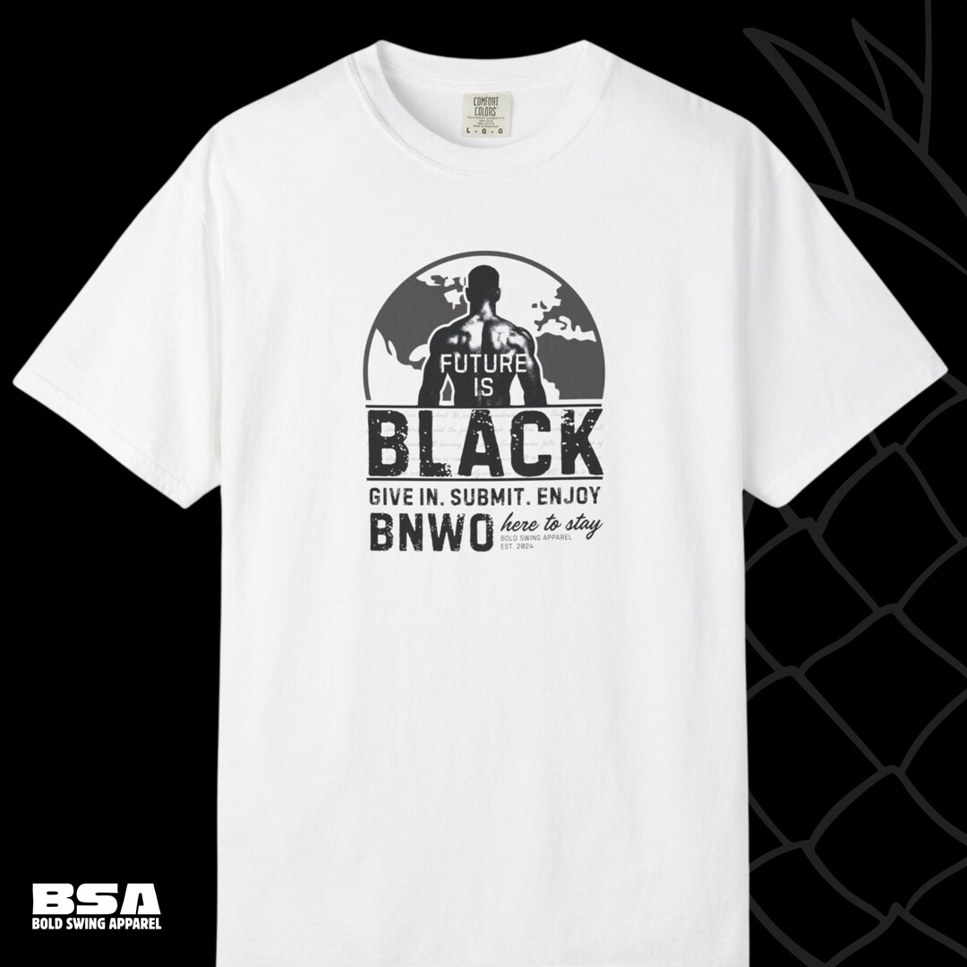Future is Black Unisex T-shirt for Swingers and BNWO Supporters - Etsy