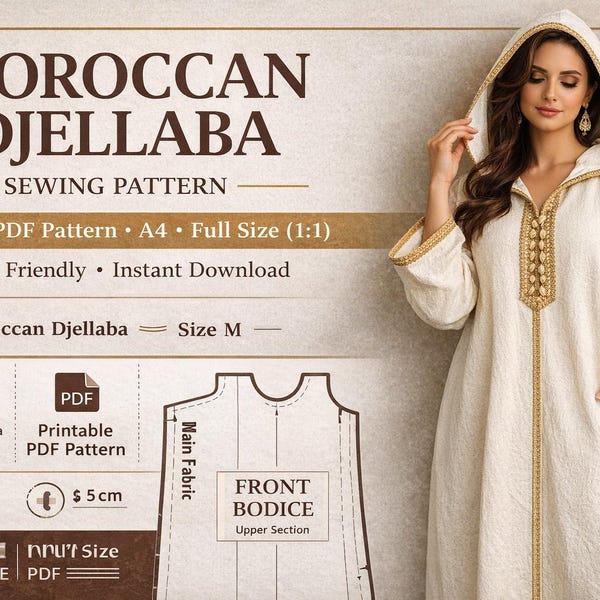 Djellaba - Etsy