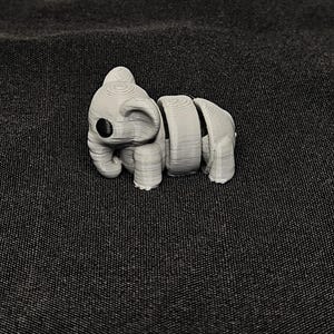 Tiny Elephant Zou3d 3D Print. Authorized Seller - Etsy