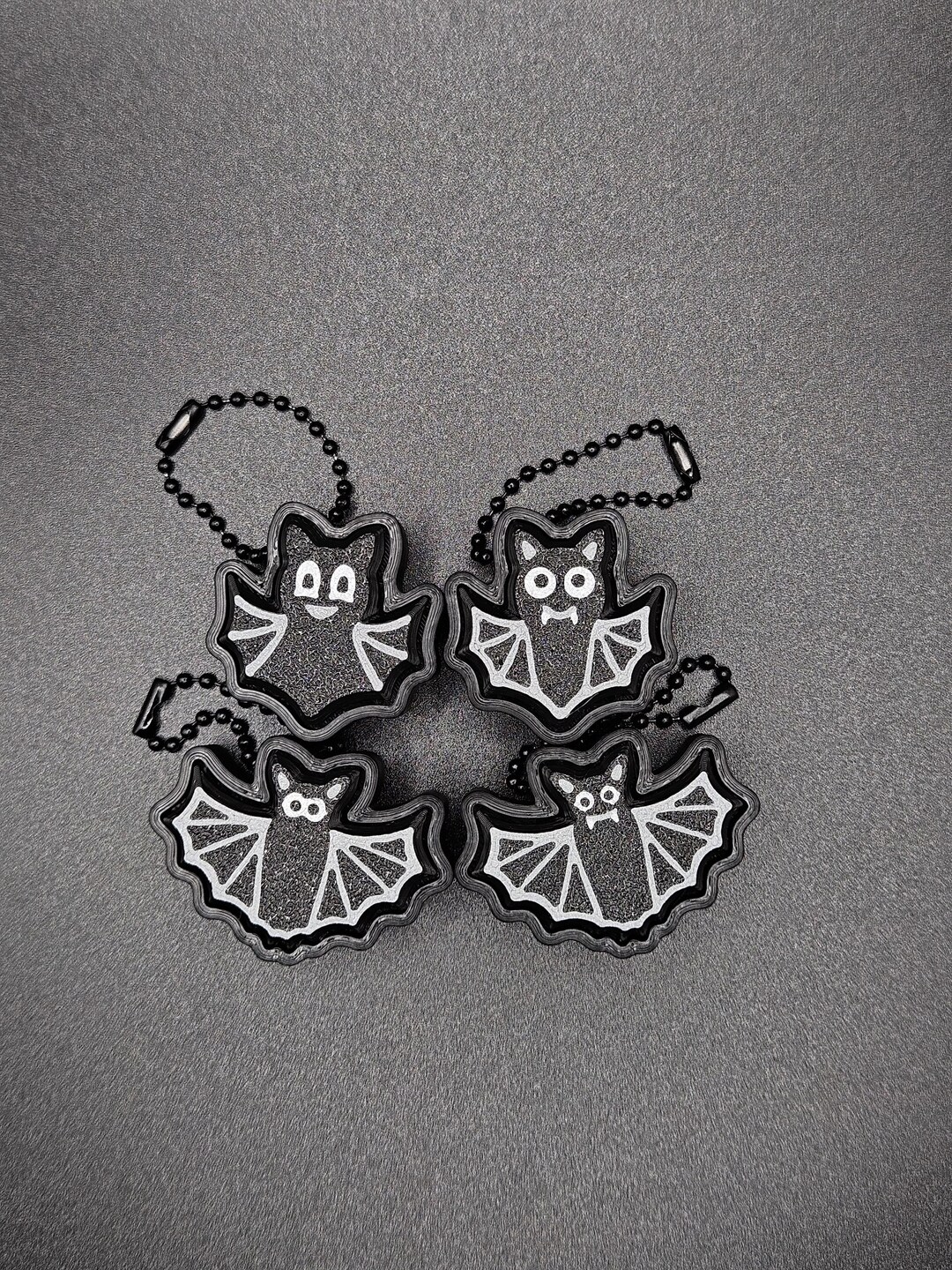 Bat Key Cap Clicker 3D Printed Stim Fidget Clicky Key Switch Keychain ...