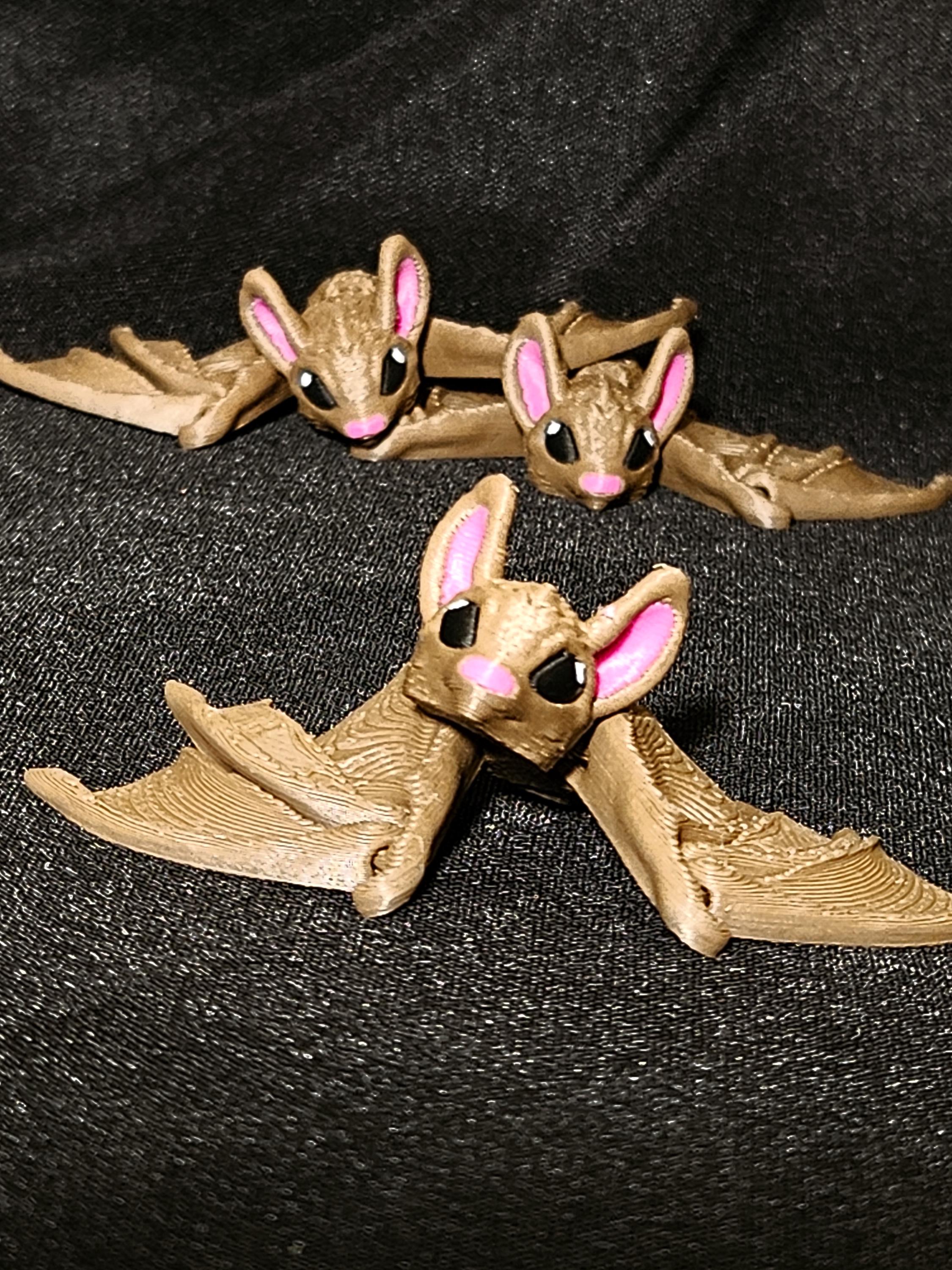 Tiny Bat Cinderwing 3D Print. Authorized Seller - Etsy