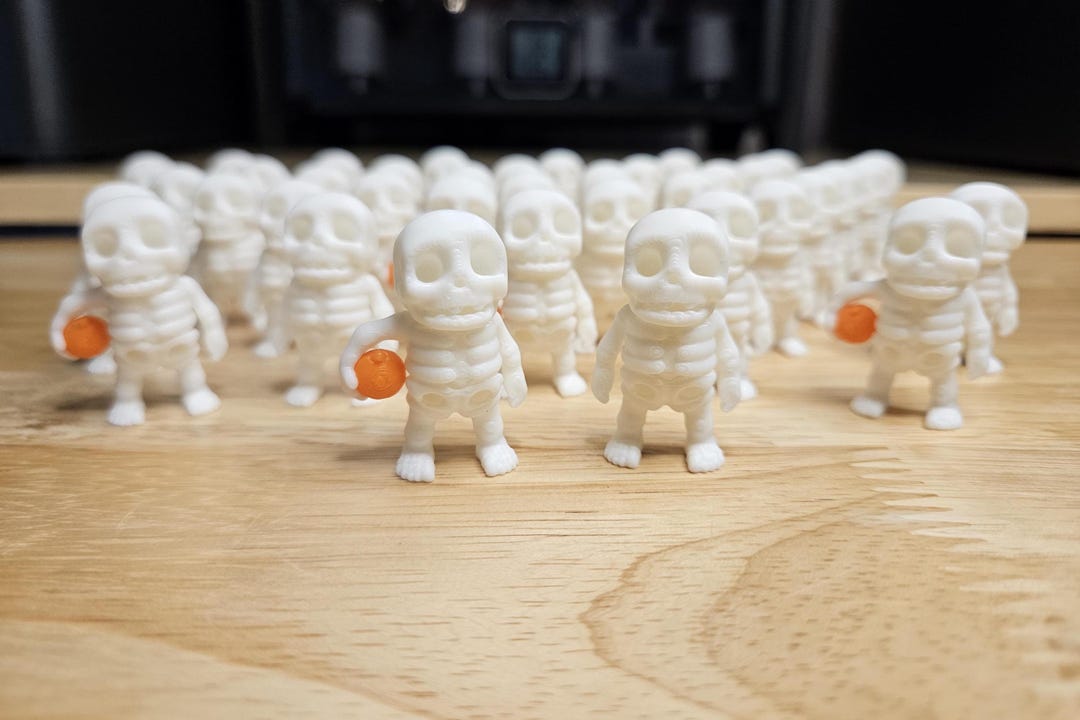Tiny Skeleton Zou3d 3D Print. Authorized Seller - Etsy