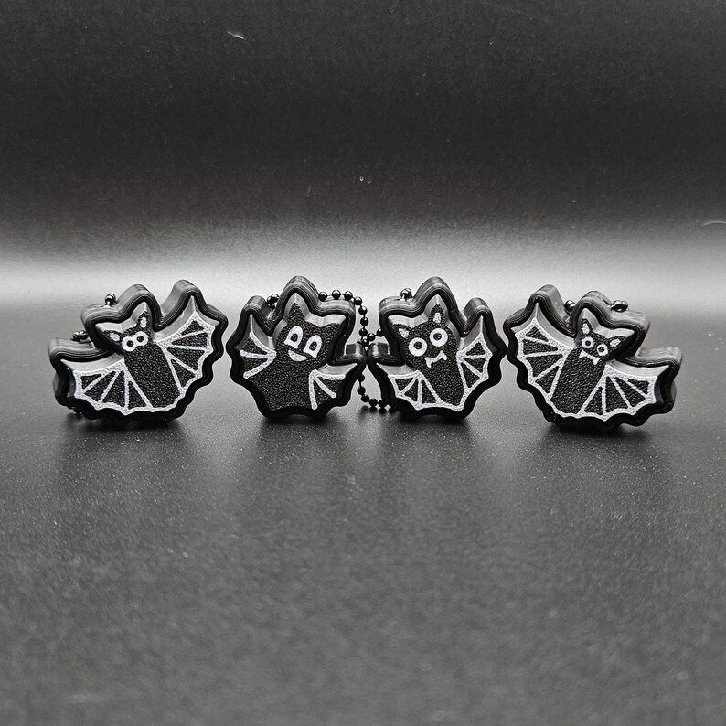 Bat Key Cap Clicker 3D Printed Stim Fidget Clicky Key Switch Keychain ...