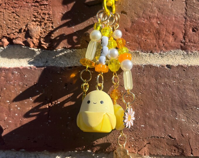 Squishmallow Beaded Keychain / Cute Keychain / Trinket / Colorful ...