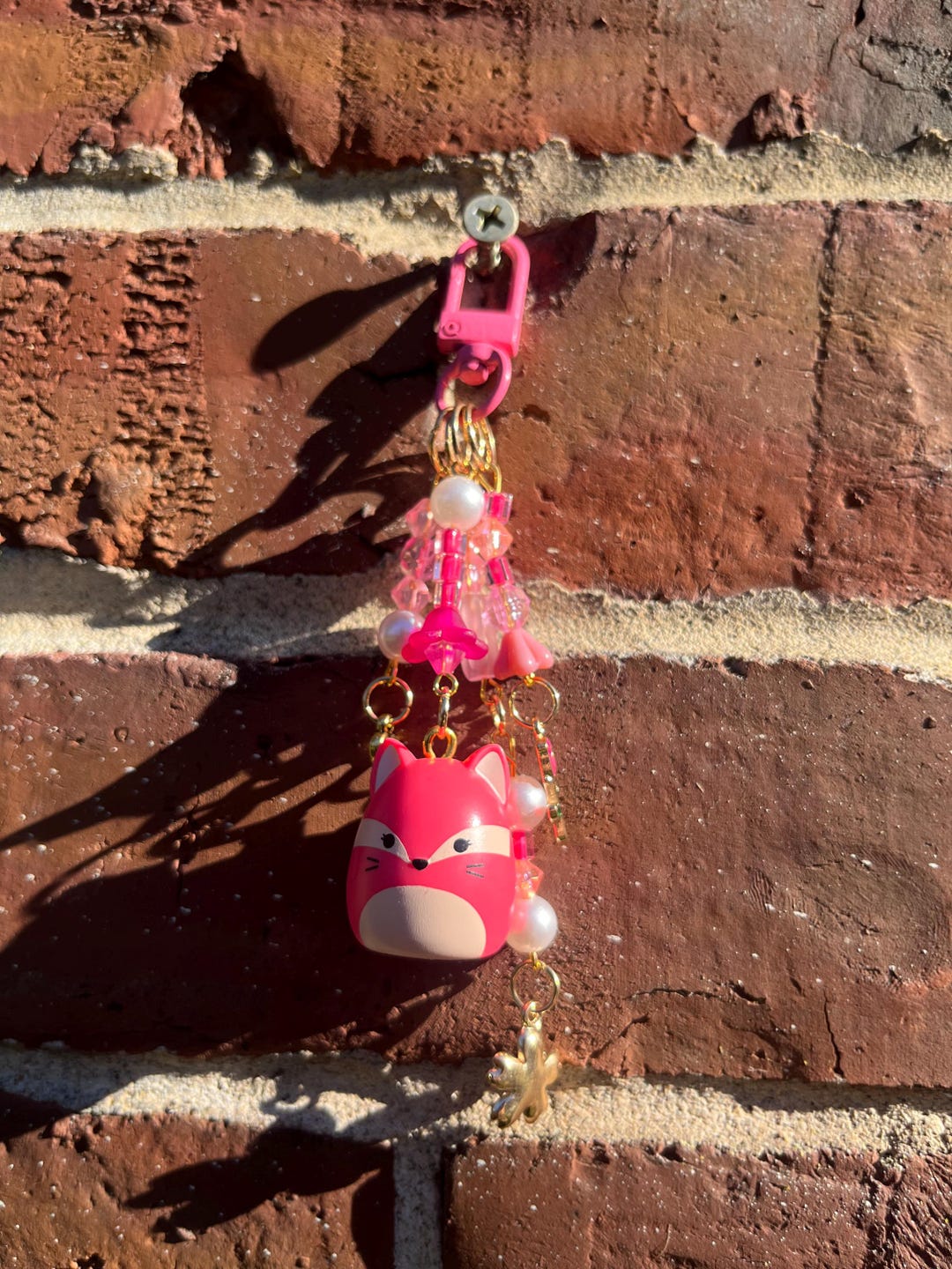 Squishmallow Beaded Keychain / Cute Keychain / Trinket / Colorful ...