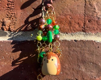 Squishmallow Beaded Keychain / Cute Keychain / Trinket / Colorful ...