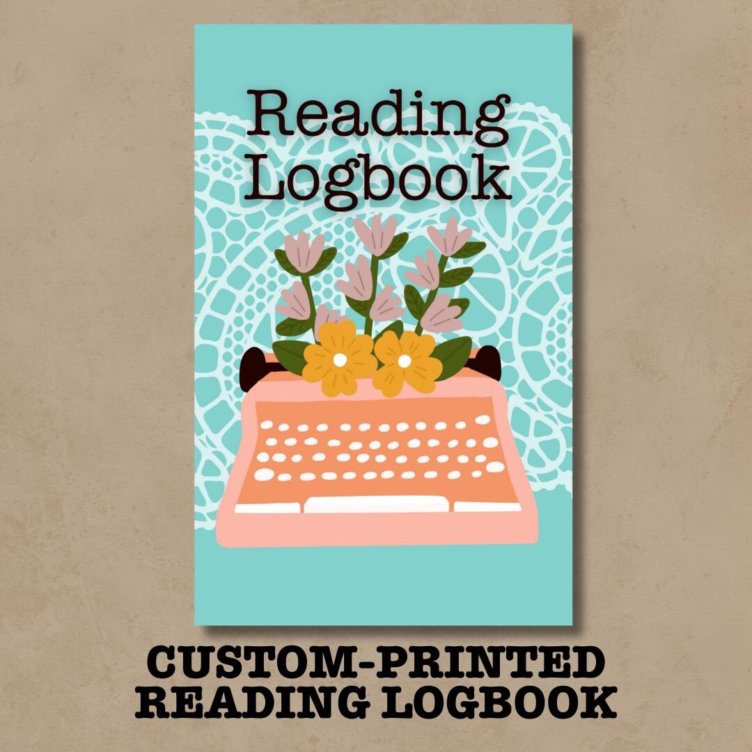 Vintage Typewriter Custom-printed Reading Logbook With Room for 150 ...