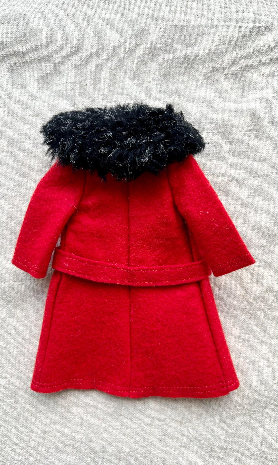 Vintage Barbie 1960s Red Coat - Etsy