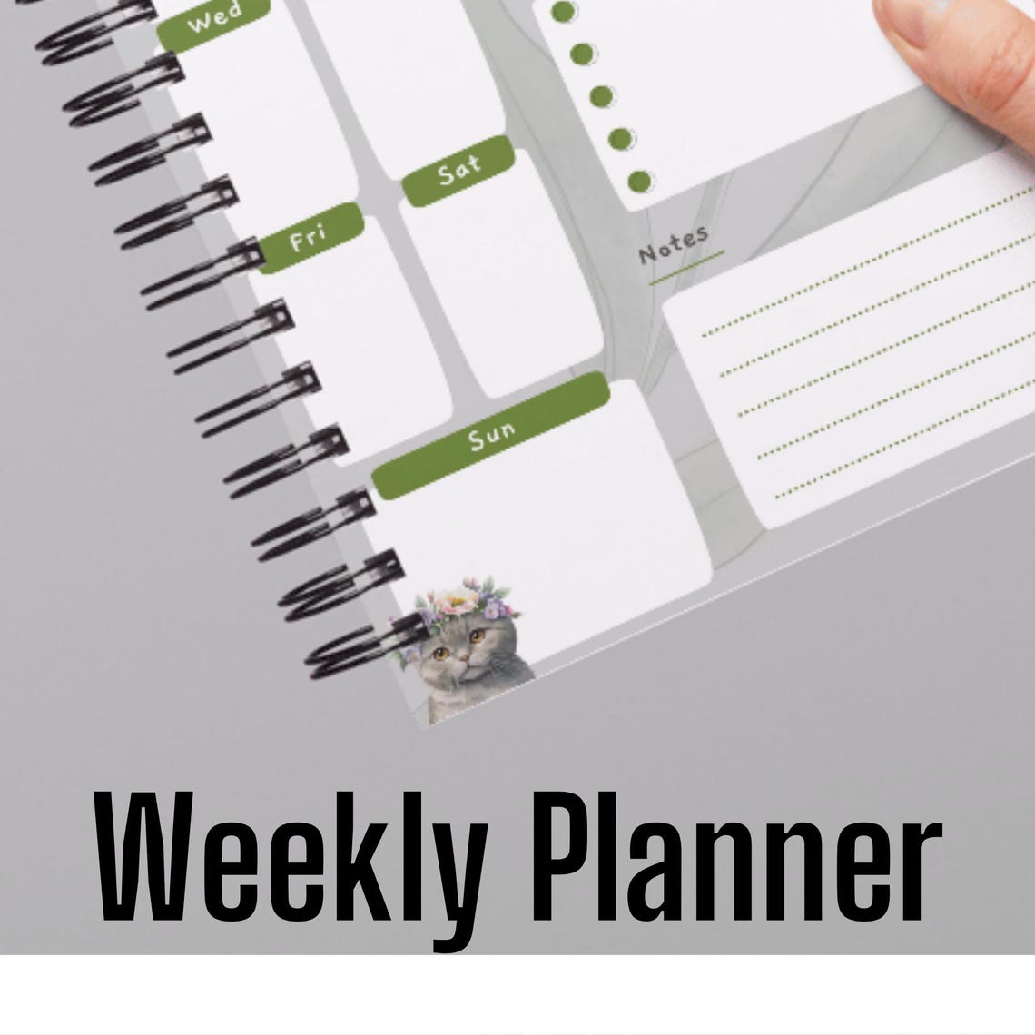 Weekly Planner,undated Weekly Planner, Student Planner,printable ...