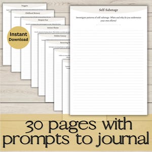 Shadow Work Workbook Printable | Work With Your Shadow | Printable ...