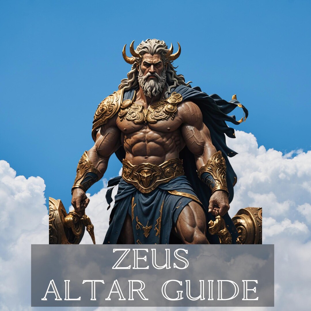 Zeus Altar Guide | Zeus Worship | How to Create an Altar | Altar Set up ...