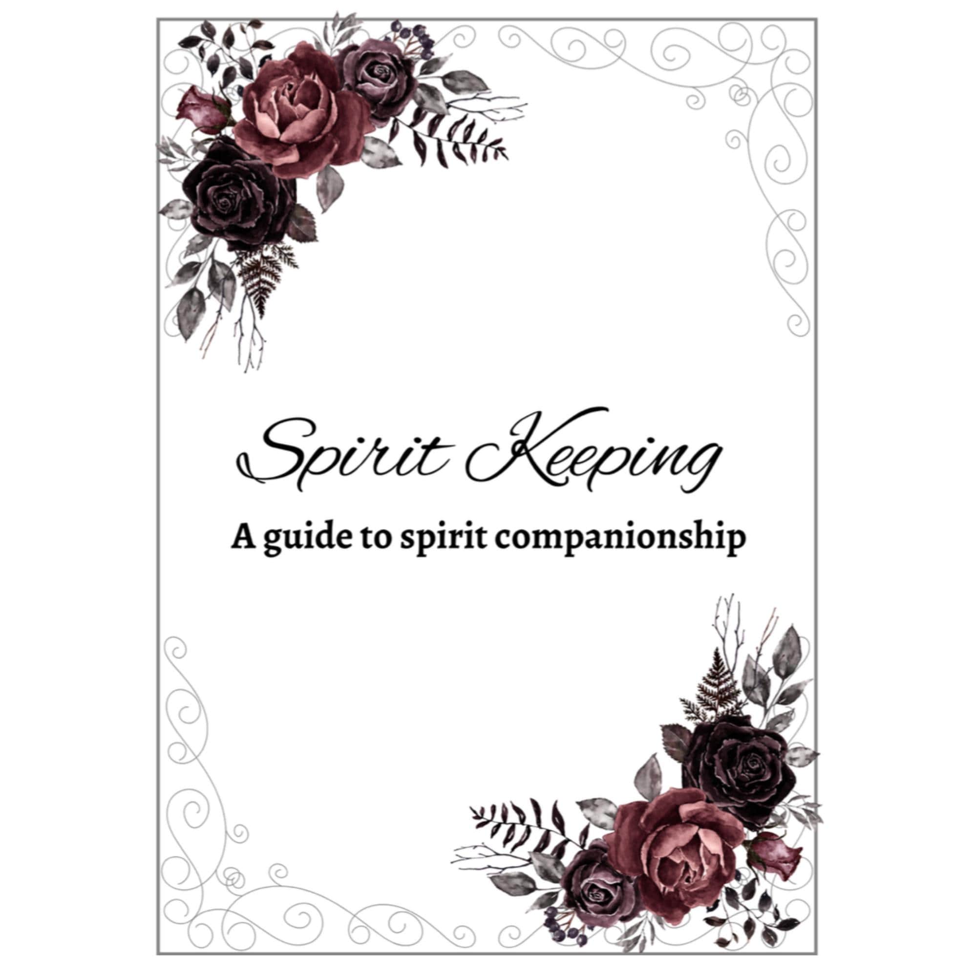 Spirit Keeping Guide Printable | Spirit Companions | How to Keep ...