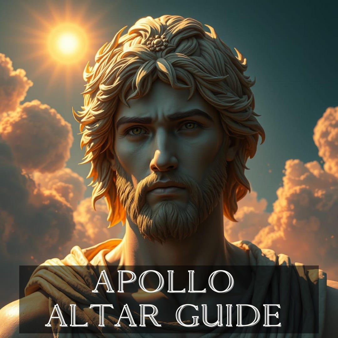 Apollo Altar Guide | Apollo Worship | How to Create an Altar | Altar ...