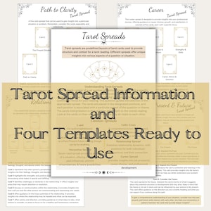 The Tarot Workbook Printable | Tarot Meanings | Tarot Printable |tarot ...