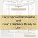 The Tarot Workbook Printable | Tarot Meanings | Tarot Printable |tarot ...