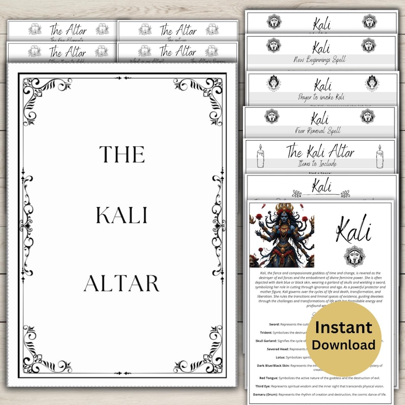 Kali Altar Guide | Kali Worship | How to Create an Altar | Altar Set up ...
