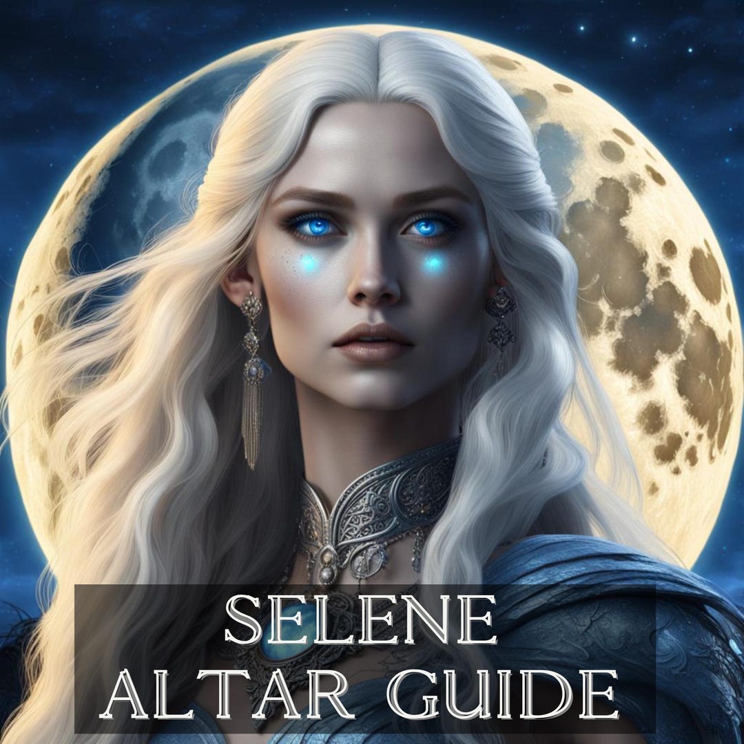 Selene Altar Guide | Selene Worship | How to Create an Altar | Altar ...