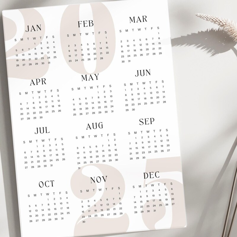 Chics 2025 2026 Calendar - Etsy