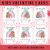 Printable Woodland Forest Animals With Sunglasses Valentine Cards ...