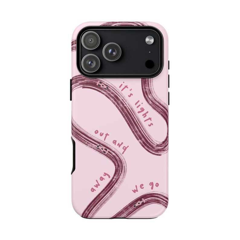 Pink Lights Out F1 Phone Case, Trendy Gift, Cute Racing Cover for ...