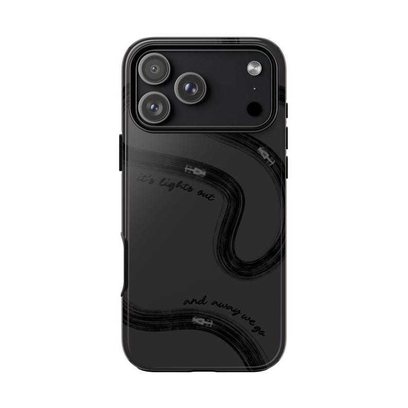 Black Monochrome F1 Phone Case: "lights Out" - Racing Fan Gift - Etsy UK