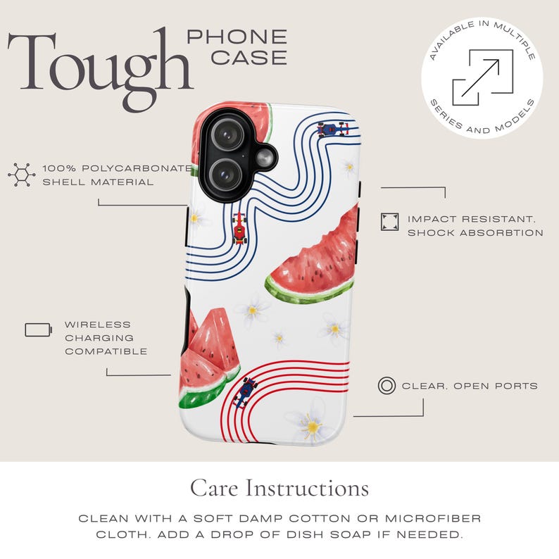 Redbull F1 Watermelon Phone Case - Trendy, Cute, Unique Formula 1 Phone ...