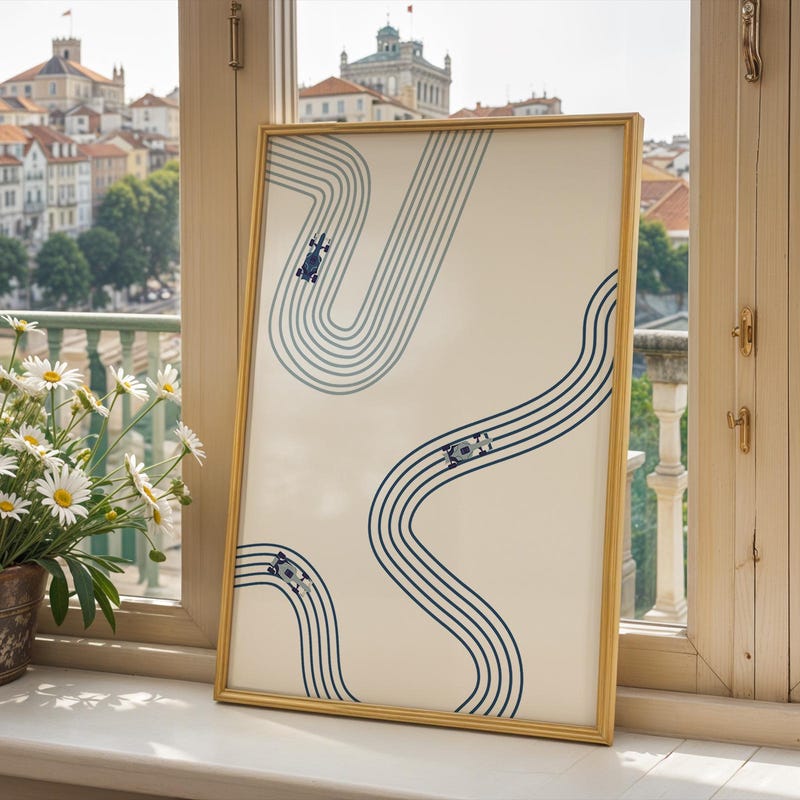 Minimalist F1 Posters - Etsy