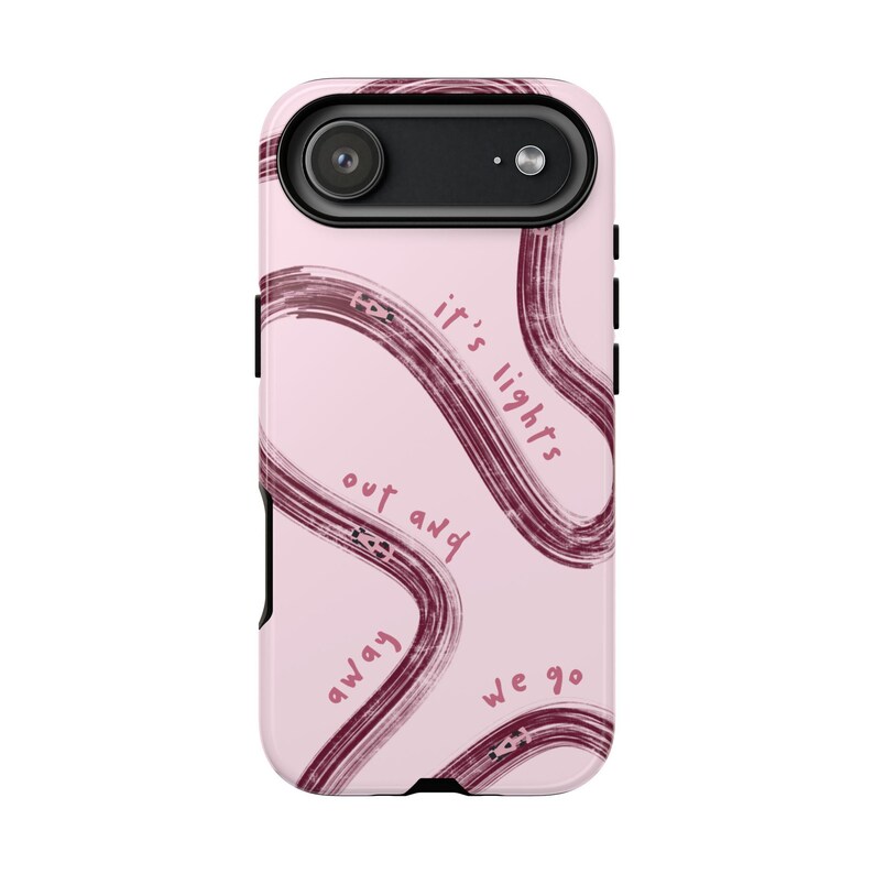 Pink Lights Out F1 Phone Case, Trendy Gift, Cute Racing Cover for ...
