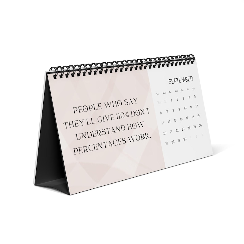 2026 Humorous Desk Calendar | Sarcastic Office Decor - Etsy