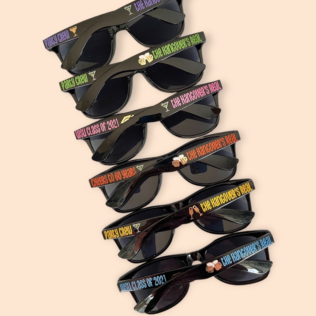 Birthday Party Sunglasses | Milestone Birthday | 40th Birthday | 50th ...