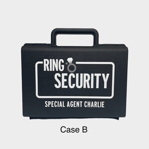 RING SECURITY Gift Set | Ring Bearer Proposal Set | Ring Security and Ring Bearer Kit With Ring ...