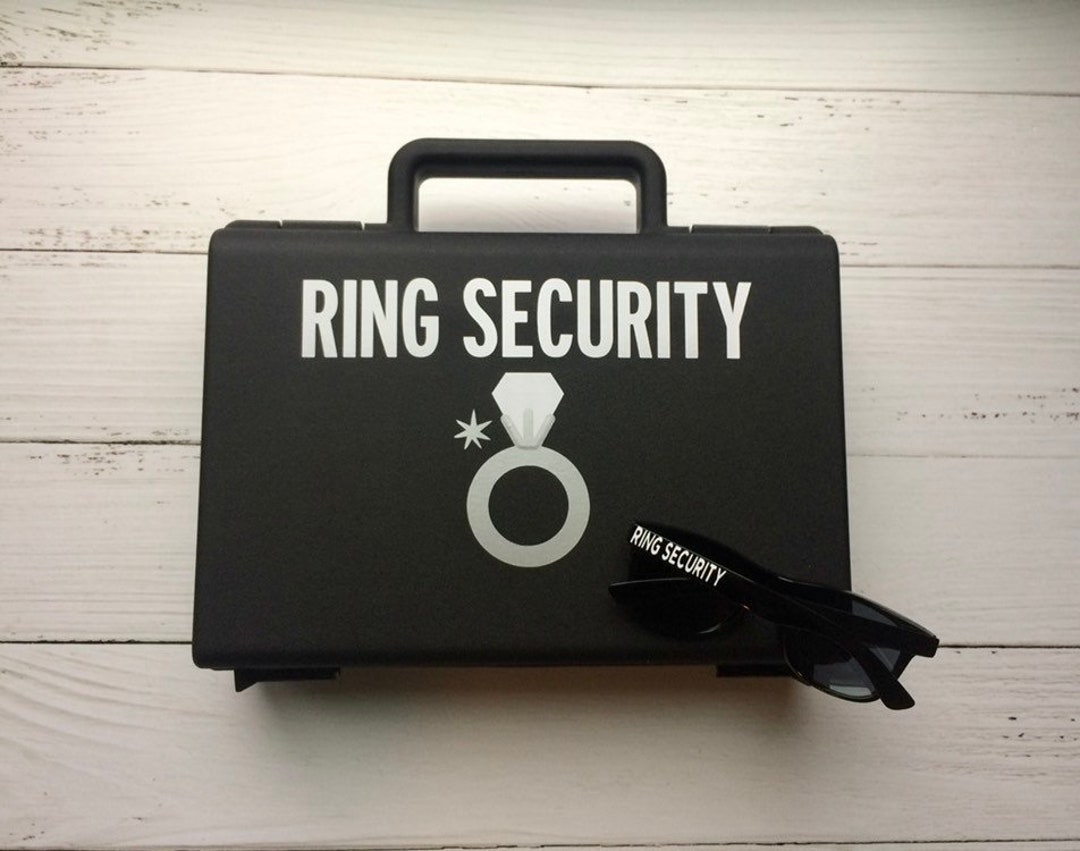 Ring Security Briefcase Plus Sunglasses, Ring Bearer Briefcase, Ring ...