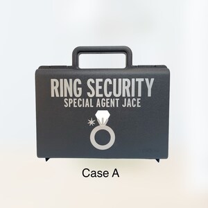 RING SECURITY Gift Set | Ring Bearer Proposal Set | Ring Security and Ring Bearer Kit With Ring ...
