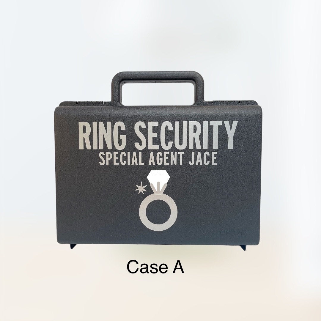RING SECURITY Gift Set | Ring Bearer Proposal Set | Ring Security and ...