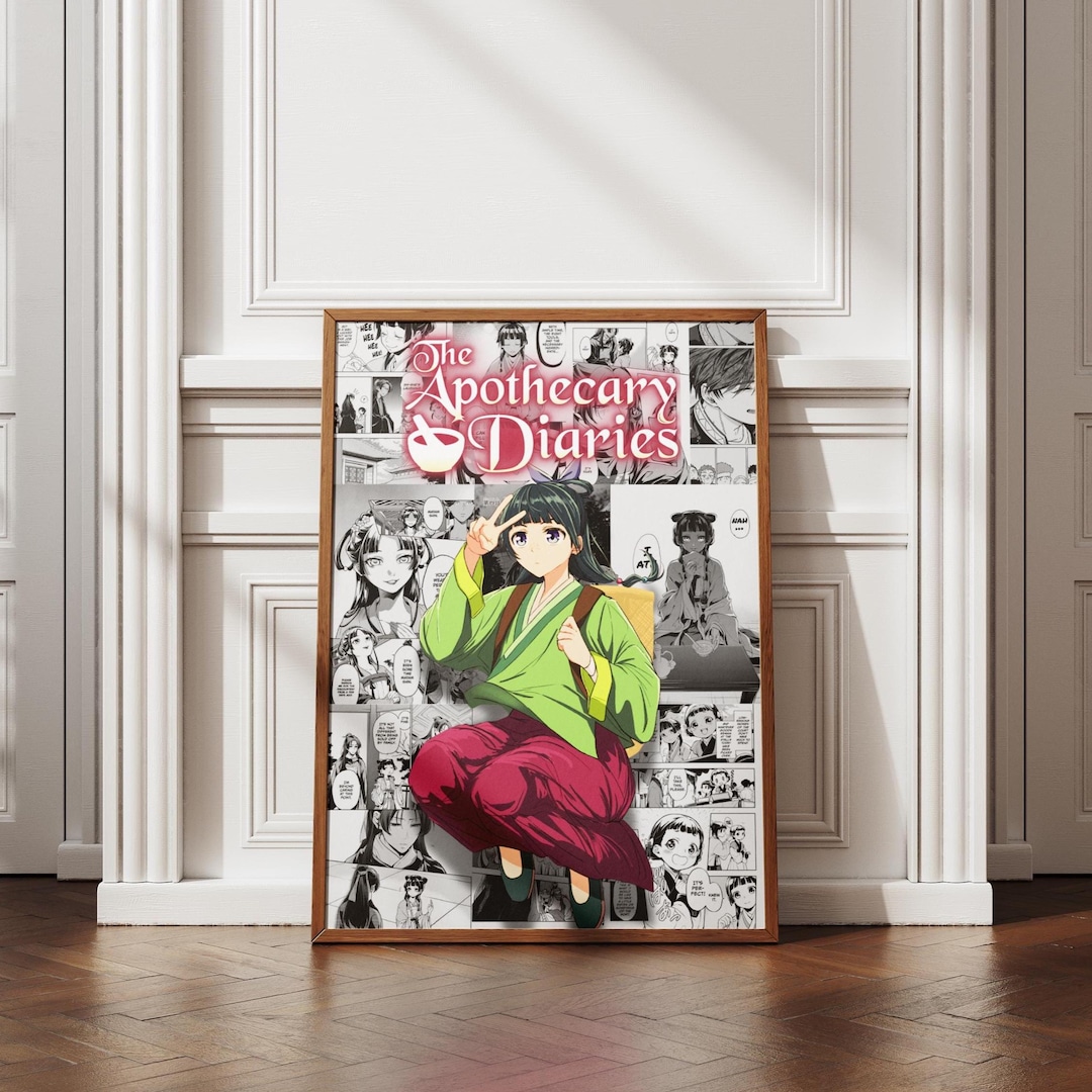 The Apothecary Diaries Manga Poster - Maomao - Curated Manga Panels ...