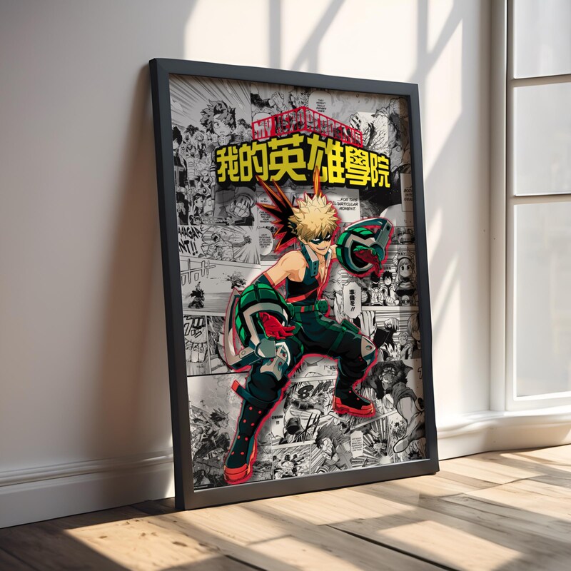 My Hero Academia Manga Panels - Etsy