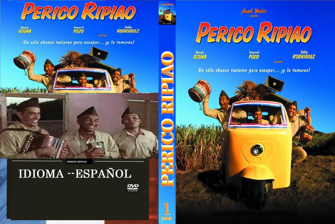 Peliculas DOMINICANA, PERICO RIPIAO, 1 Dvd/box, 94 Minutos, 2003 - Etsy