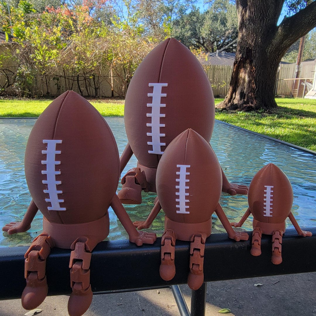 Football Buddy Articulating Desktop Toy Sports Fan Gift - Etsy